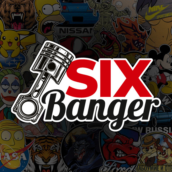 Наклейка BMW Six Banger - купить по выгодным ценам в интернет-магазине OZON (371457940)