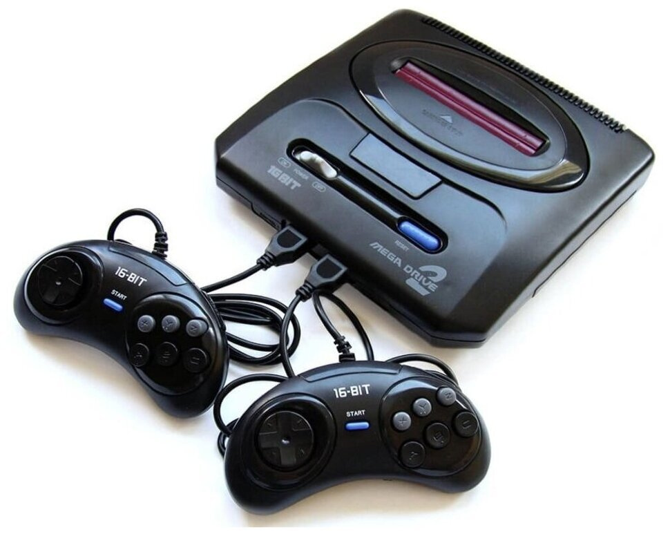 Игровая приставка сега SEGA MEGA DRIVE 2 - купить с доставкой по ...