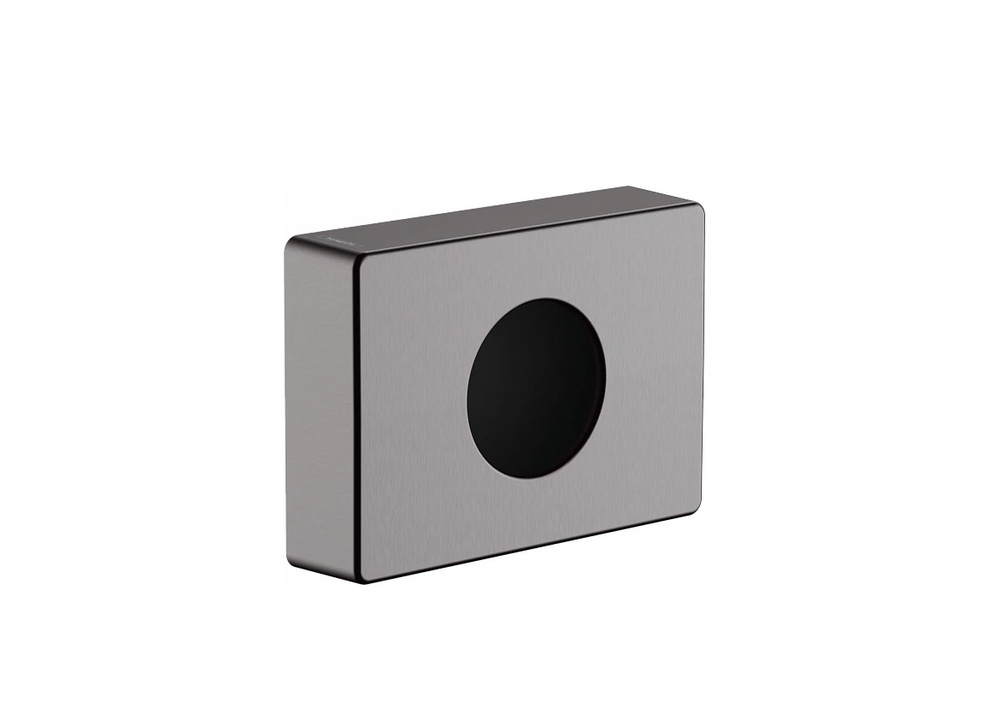 Держатель гигиенических пакетов Hansgrohe AddStoris шлиф. черный хром ...