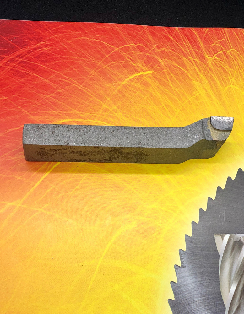 Резец проходной упорный изогнутый 25*16*140 Т5К10 купить по низкой цене в интернет-магазине OZON ...