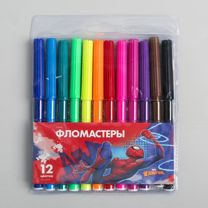 Фломастеры, 12 цветов - купить с доставкой по выгодным ценам в интернет ...