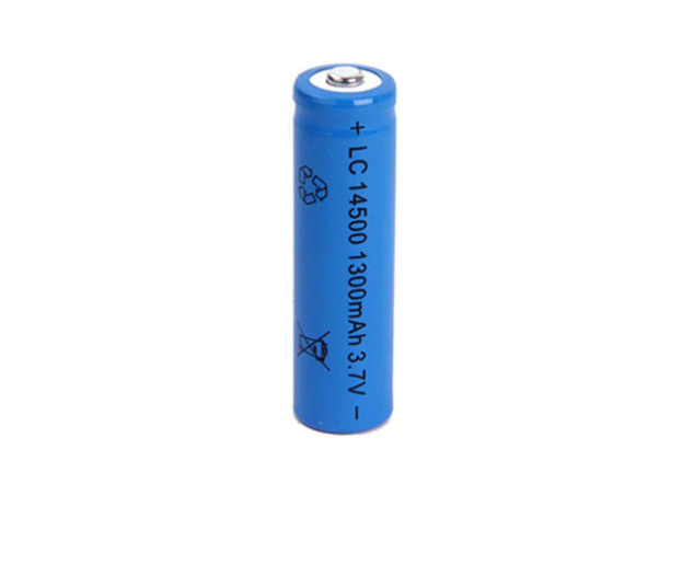 Аккумулятор Li-Ion 14500 3.7V 1300mAh размер AA - купить с доставкой по ...