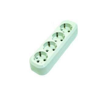 Колодка удлинителя 4-м с заземлением MAKEL MGP151 - купить с доставкой по выгодным ценам в ...