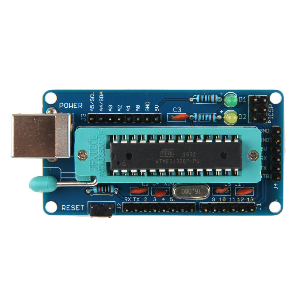 (1x) DIY ATmega328P Плата разработки для Arduino UNO R3 - купить с ...
