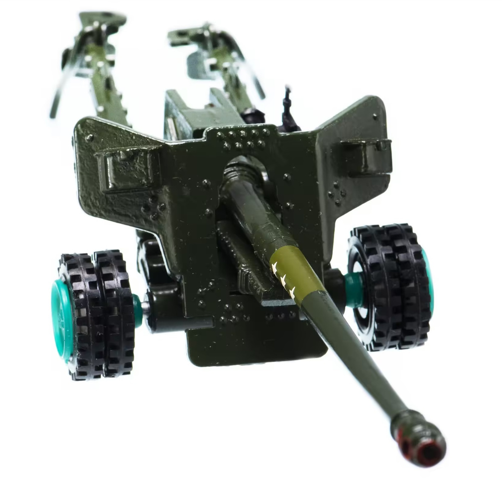 Противотанковая 100мм пушка БС-3. Игрушка из металла 1:43 1990г купить по низким ценам в ...