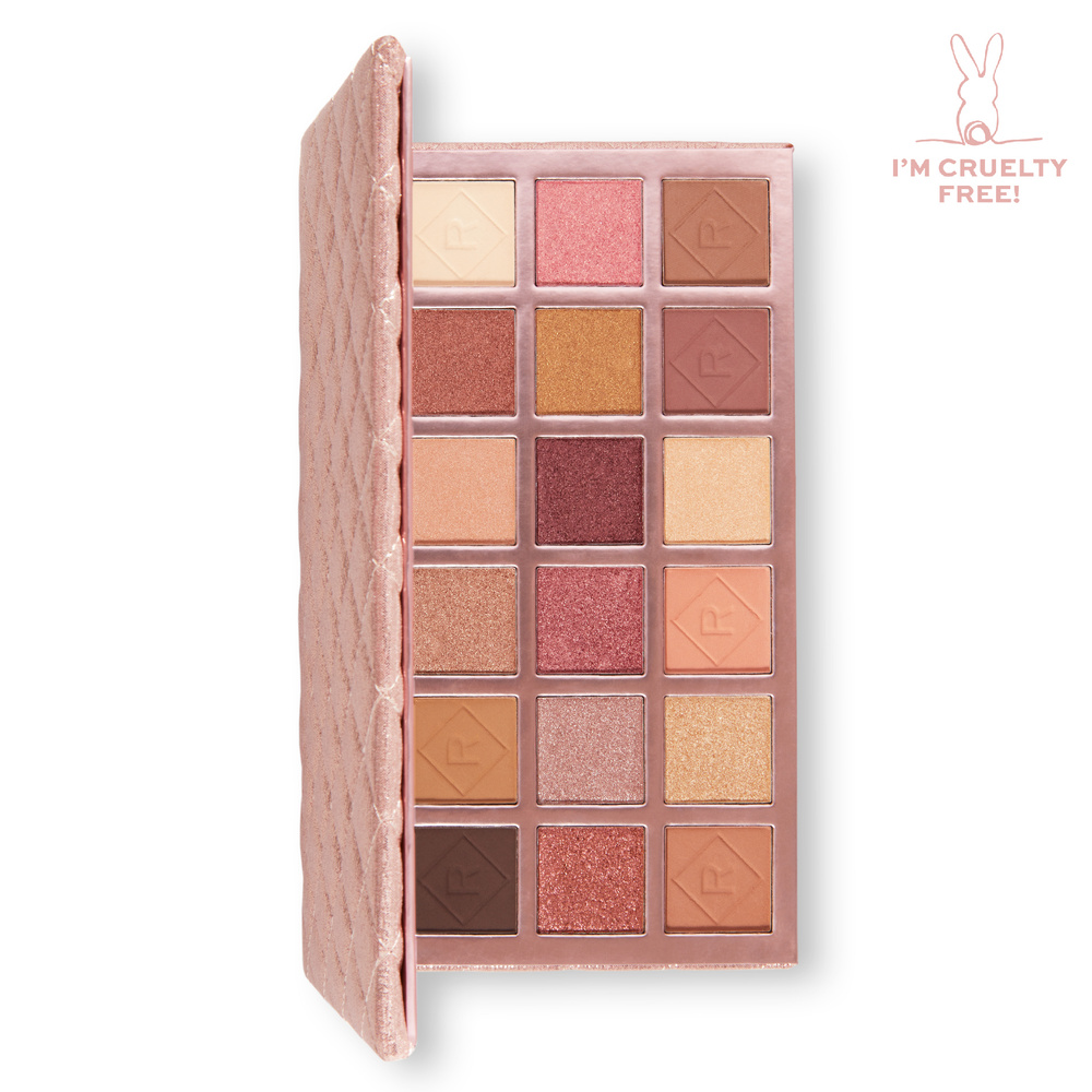 Revolution Makeup Палетка теней для век GLAMOUR Eyeshadow Palette Glam Glow 18 г. Тени для глаз ...