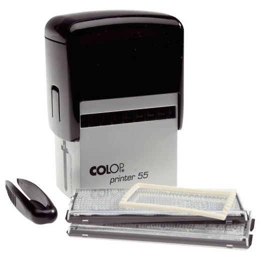 Штамп самонаборный Colop Printer 55 Set-F, 40*60 мм, без рамки-10 строк ...