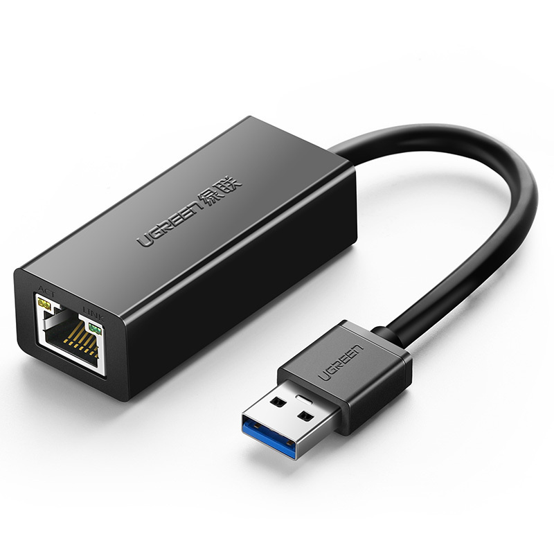 Адаптер UGREEN CR111 (20256) USB 3.0 Gigabit Ethernet Adapter. Цвет ...