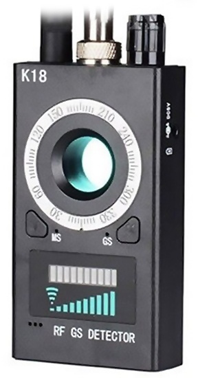 Детектор жучков и скрытых камер Bug Detector Hunter K18 - купить с ...