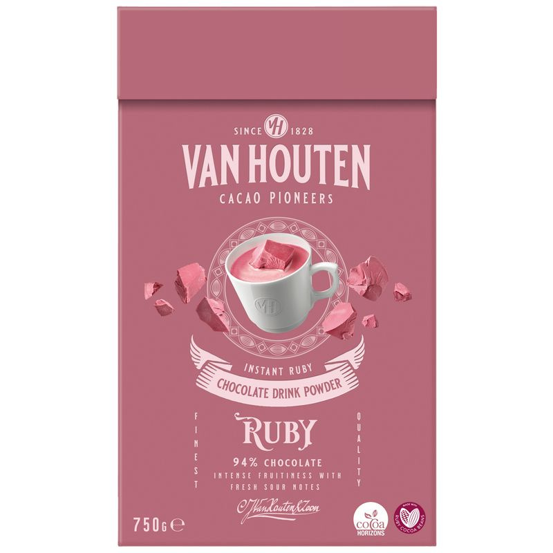 Горячий шоколад Van Houten VH Ruby Chocolate Drink, 0,75 кг - купить с ...