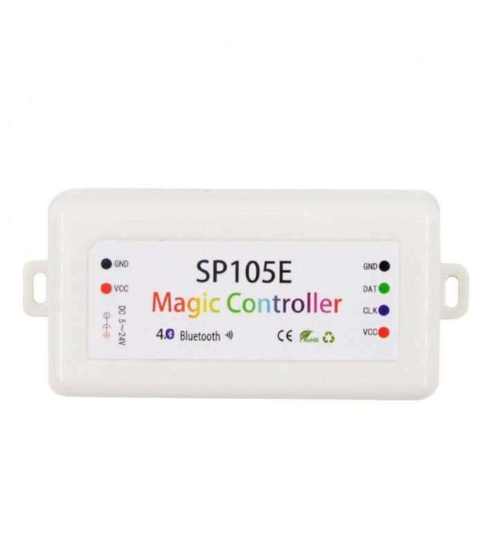 Контроллер (Bluetooth) для SPI ленты(бегущая волна). Совместим со всеми ...
