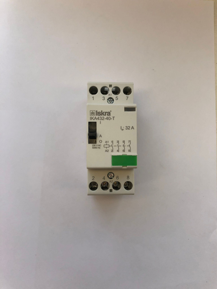 Iskra Контактор 32А 400В 4P IP20 - купить с доставкой по выгодным ценам в интернет-магазине OZON ...