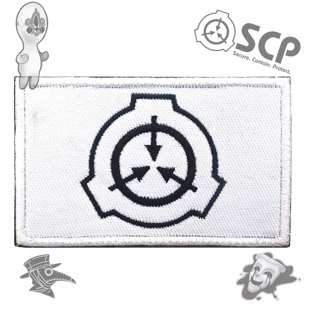 Патч-нашивка (шеврон) на липучке SCP Foundation (Secure Contain Protect ...