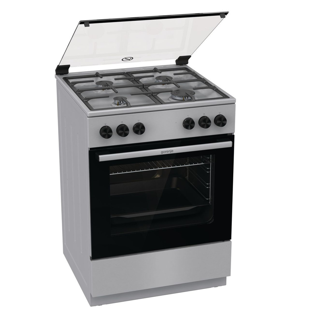 Комбинированная плита (60 см) Gorenje GK6A21XF - купить по выгодной ...