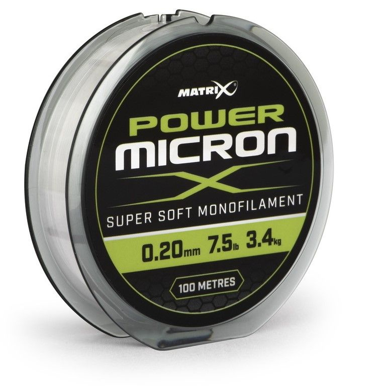 Монофильная леска для рыбалки MATRIX Power Micron по 100 м купить по ...