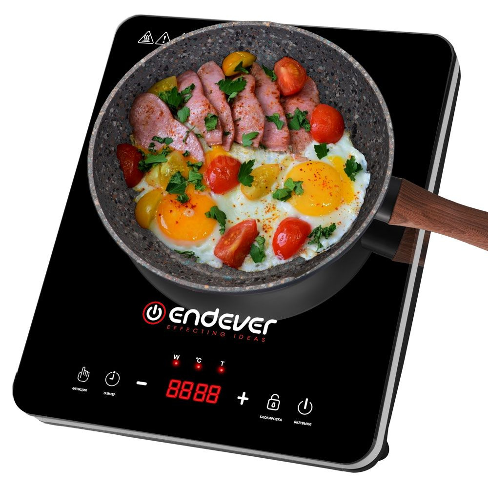 Индукционная плитка настольная ENDEVER IP-56 / 2000 Вт / до 25 кг / до ...
