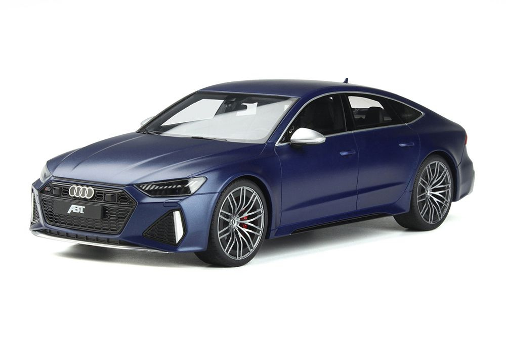 Модель коллекционная audi rs7 abt sportline 2022 blue metallic / ауди ...
