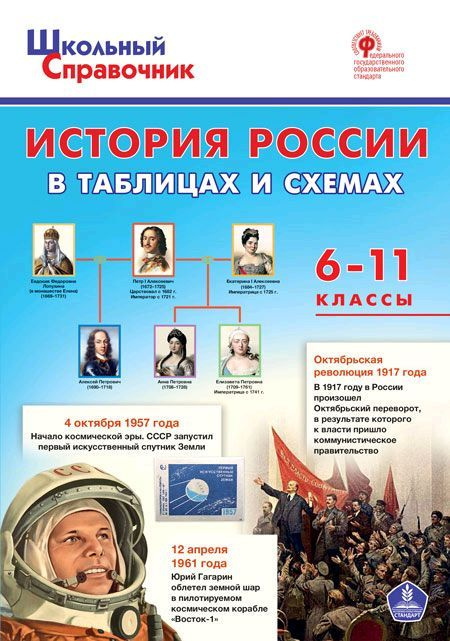 История России в таблицах и схемах. 6-11 класс - купить с доставкой по ...