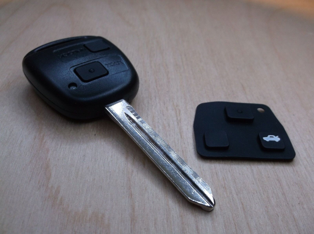 89071-0D020 Toyota оригинальный чип ключ 2 кнопки Valeo 736716-A CE ...