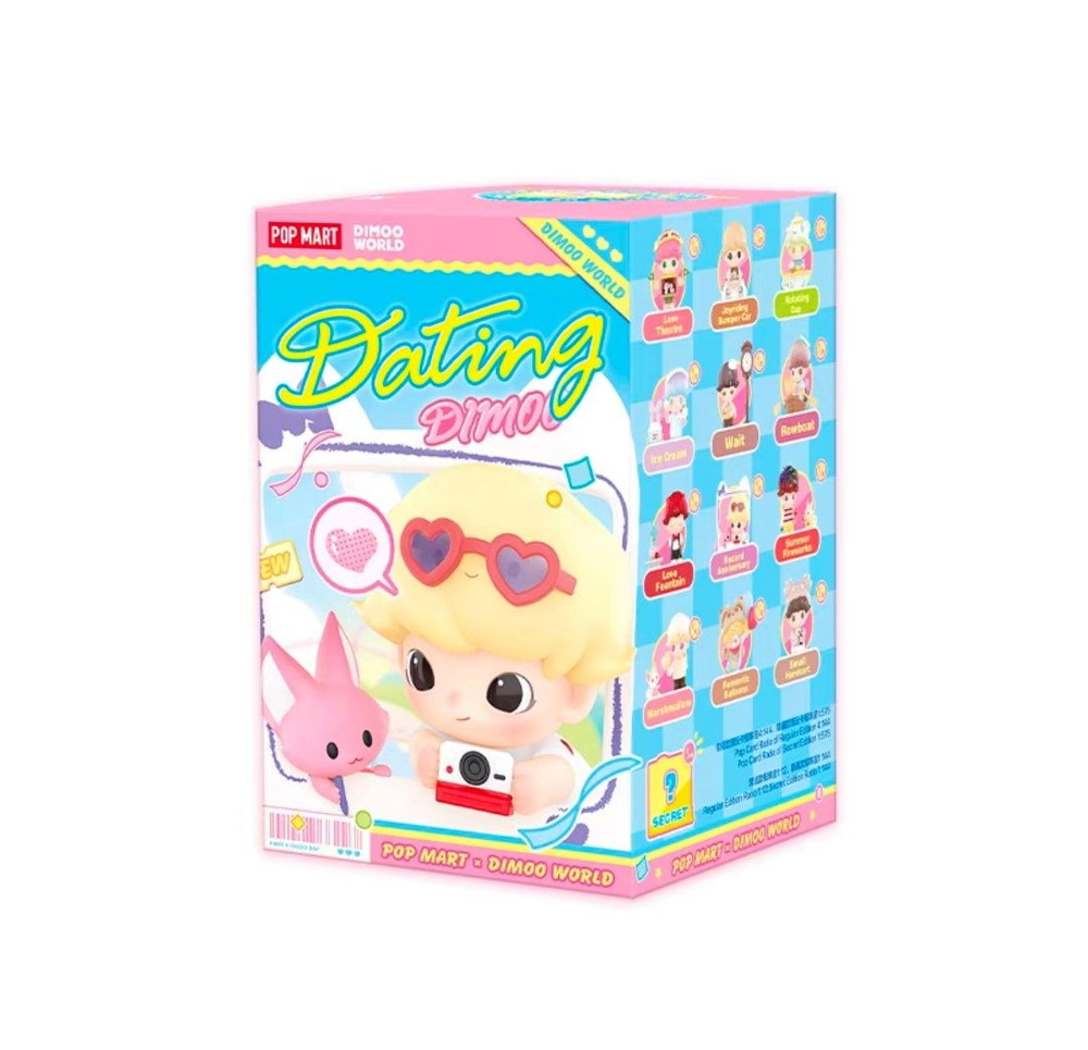 Коллекционные куклы, POPMART DIMOO DATE DAY слепая коробка - купить с ...