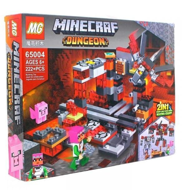 Конструктор Minecraft Подземелье Темница MG65004 - купить с доставкой ...