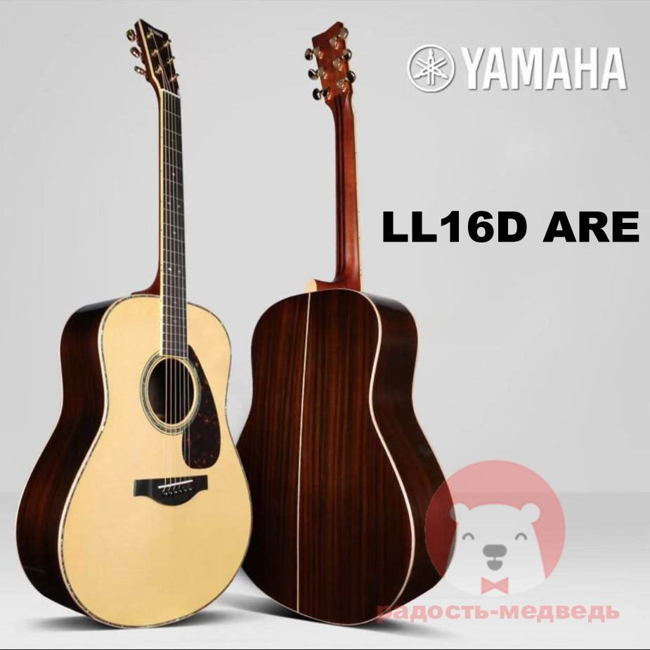 Yamaha Электроакустическая гитара Yamaha LL16 6-струнная, корпус ...