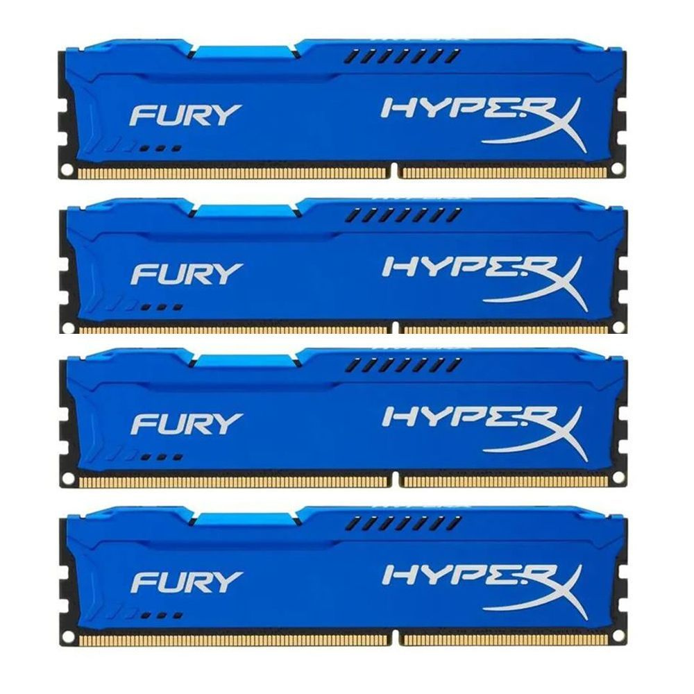 Модуль оперативной памяти Hyperx Ddr3 1866 МГц синий Настольный