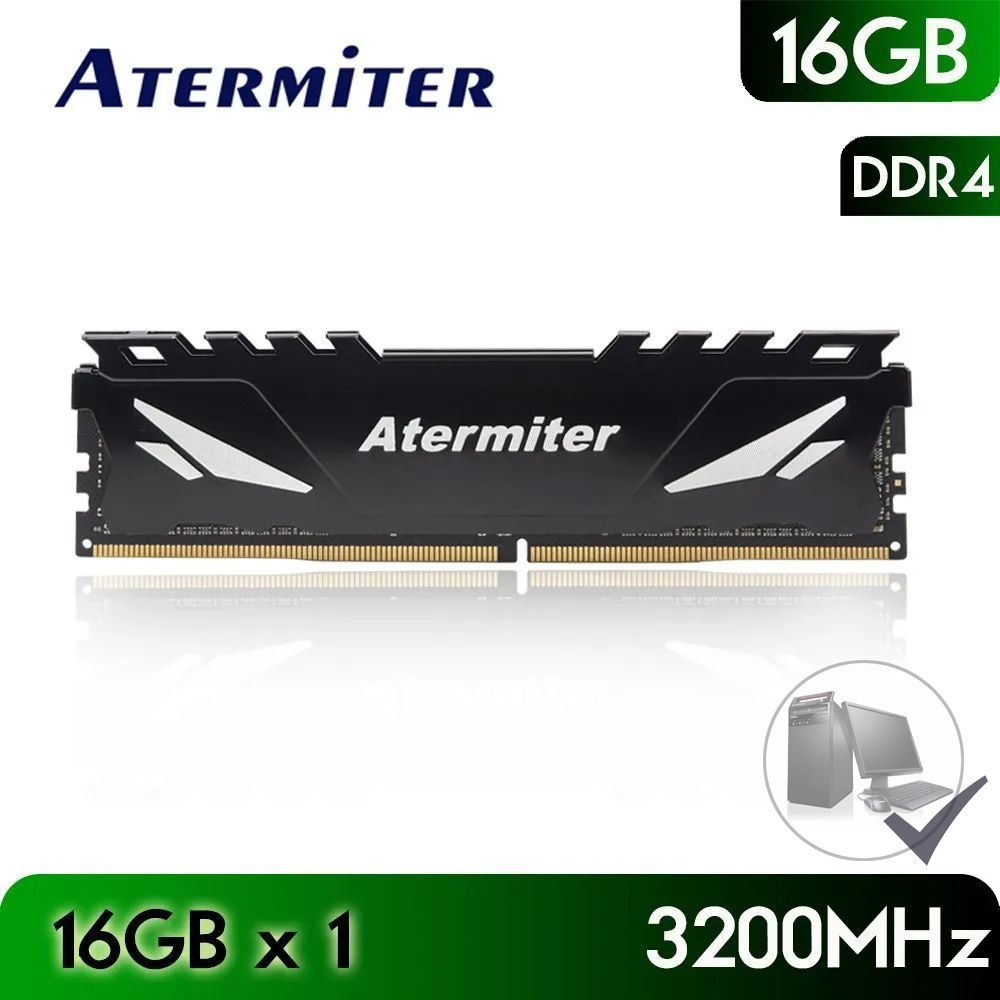 Модуль оперативной памяти Atermiter DDR4 16GB 3200Mhz 1x16 ГБ (DDR4 ...