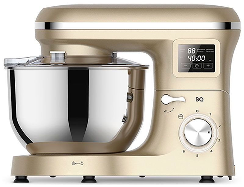 Планетарный Миксер BQ MX640 золотой, 1600 Вт - купить по низким ценам в ...