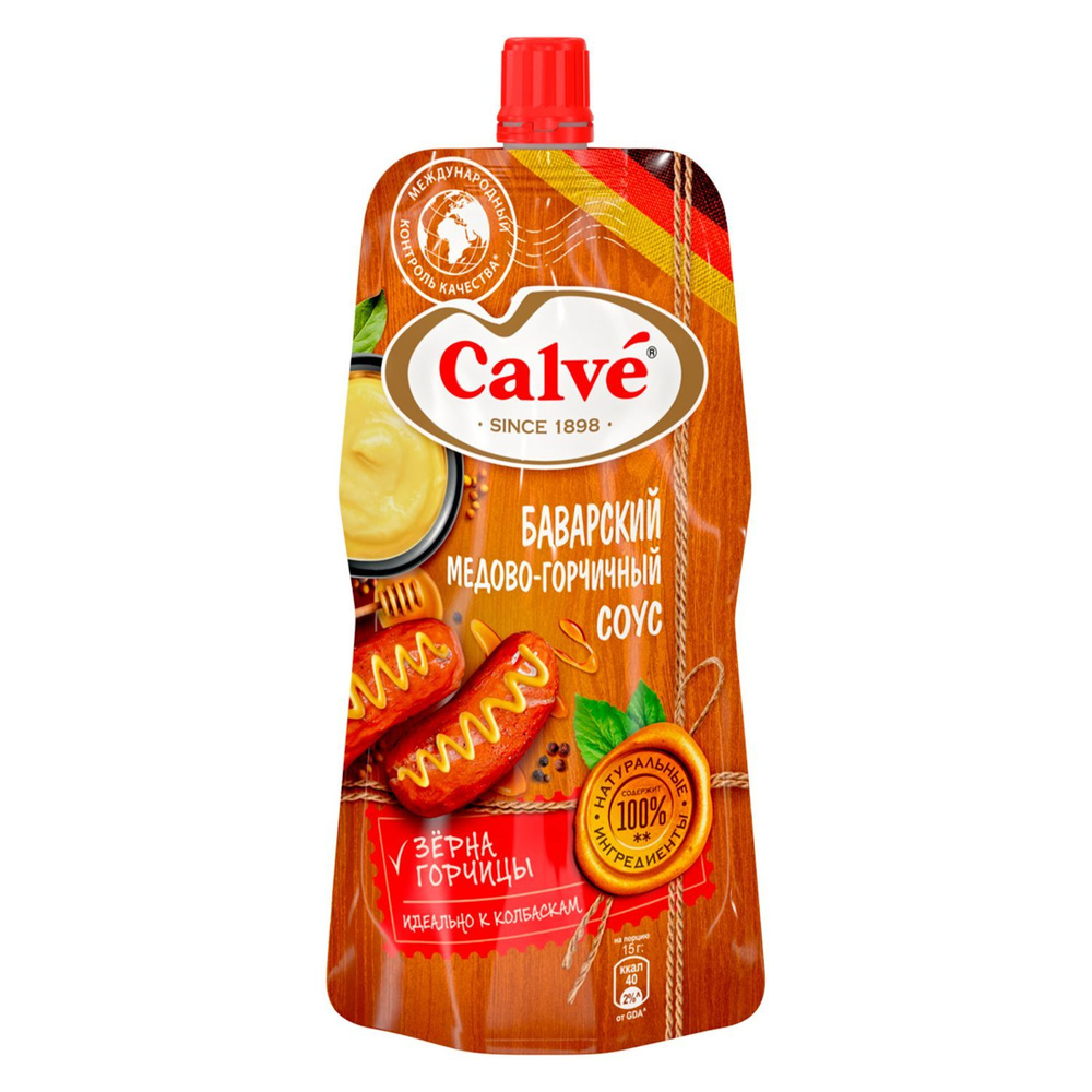 Соус Calve Баварский медово горчичный 230 г купить с доставкой
