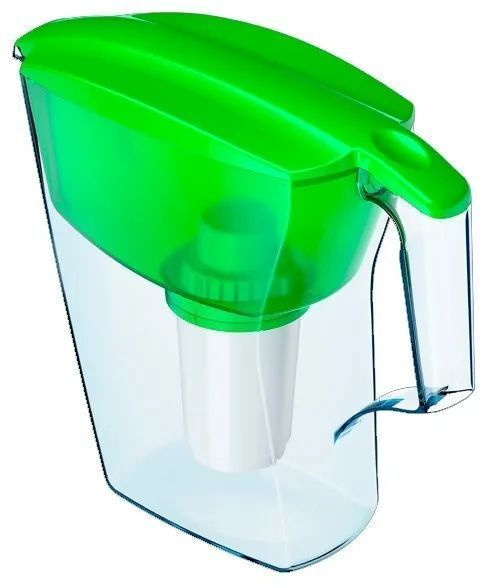 Фильтр для воды Кувшин СИТИ зеленый 2,8 литра /для чистки воды от хлора ...