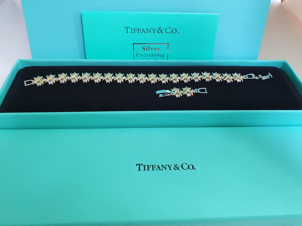 TIFFANY Браслет плетеный купить на OZON по низкой цене (1816510721)