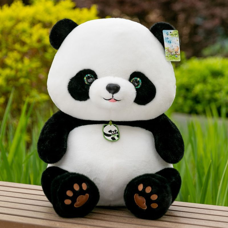Новая плюшевая игрушка Beibei Panda, милое национальное сокровище ...