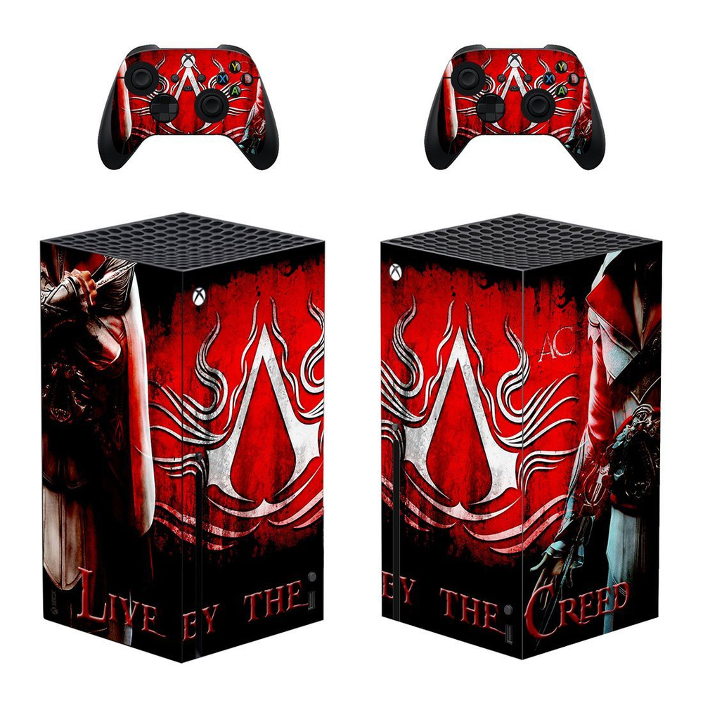 Xbox series X Assassin's Creed Sticker Set Виниловые защитные наклейки ...