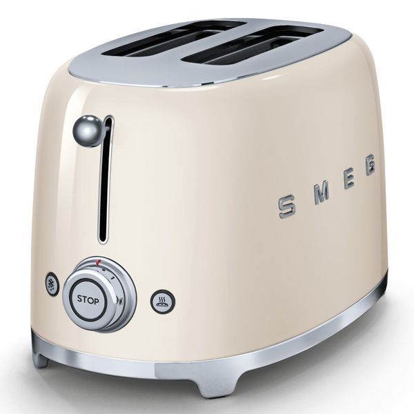 Тостер Smeg TSF01CREU, кремовый купить по выгодной цене в интернет ...