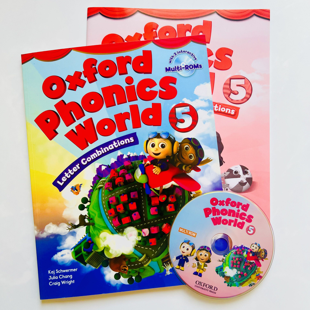 Oxford Phonics World 5 Level 5.ПОЛНЫЙ КОМПЛЕКТ: Student's Book+ ...