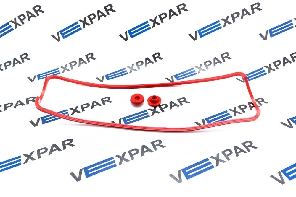 Ремкомплект клапанной крышки (прокладка со втулками), Красный - арт ...