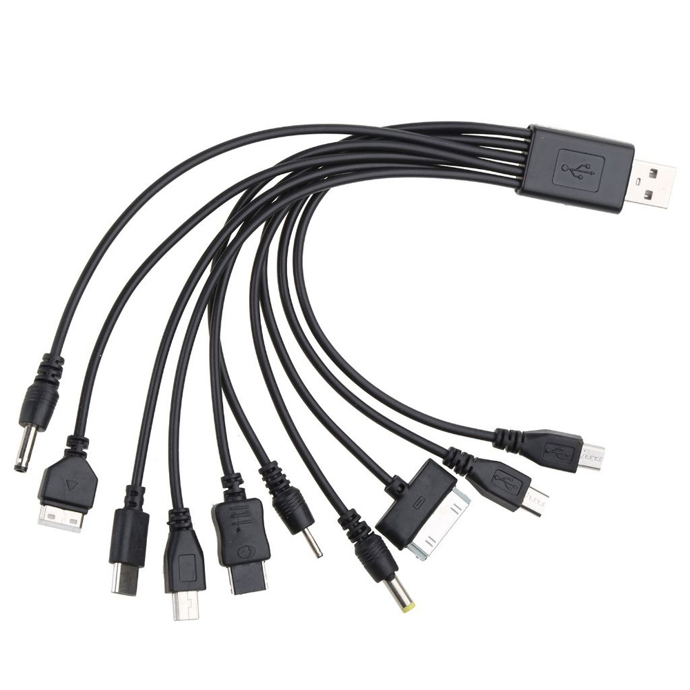 Адаптерный кабель,Универсальный USB-кабель для зарядного устройства ...