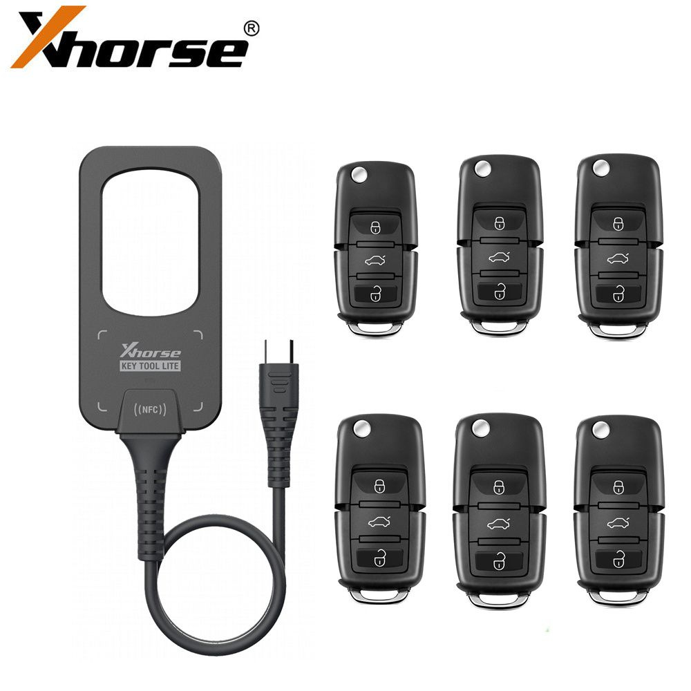Xhorse VVDI BEE Key Tool Lite с 6 шт. VVDI Wire Remote Key Модель ...