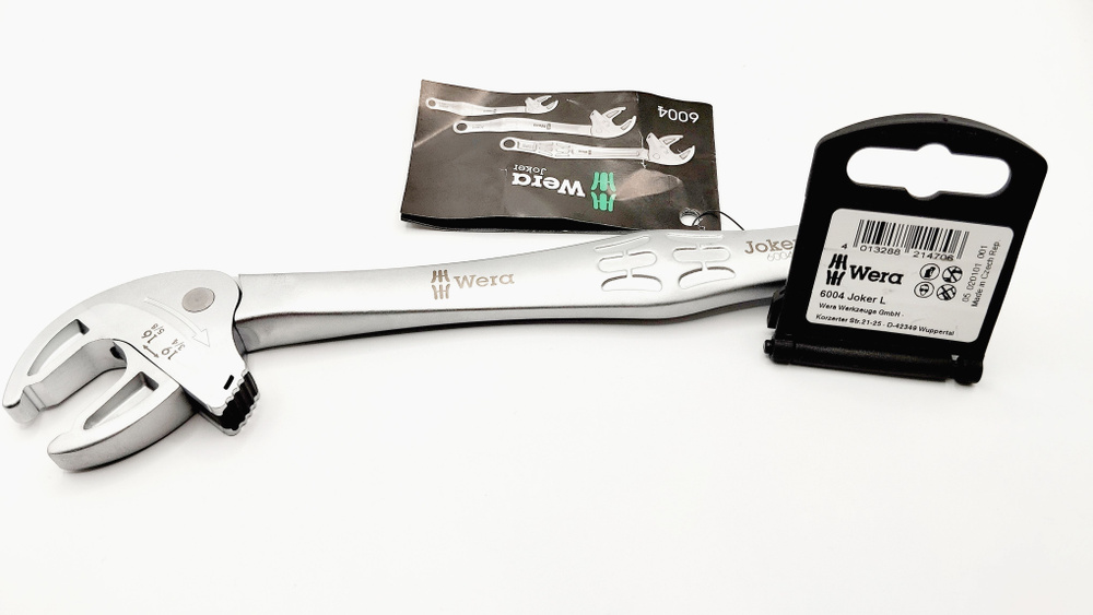 Рожковый ключ с самонастройкой WERA 6004 Joker L, 16-19 мм (WE-020101 ...