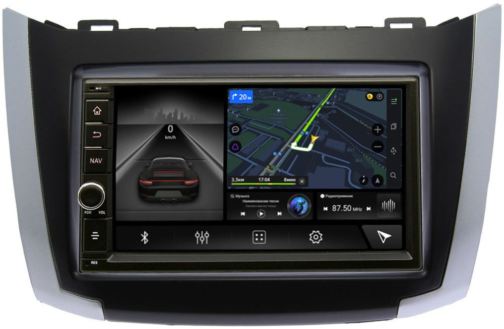 Магнитола в штатное место 2 din Haima M3 2014-2021 Canbox M-Line 5601 ...