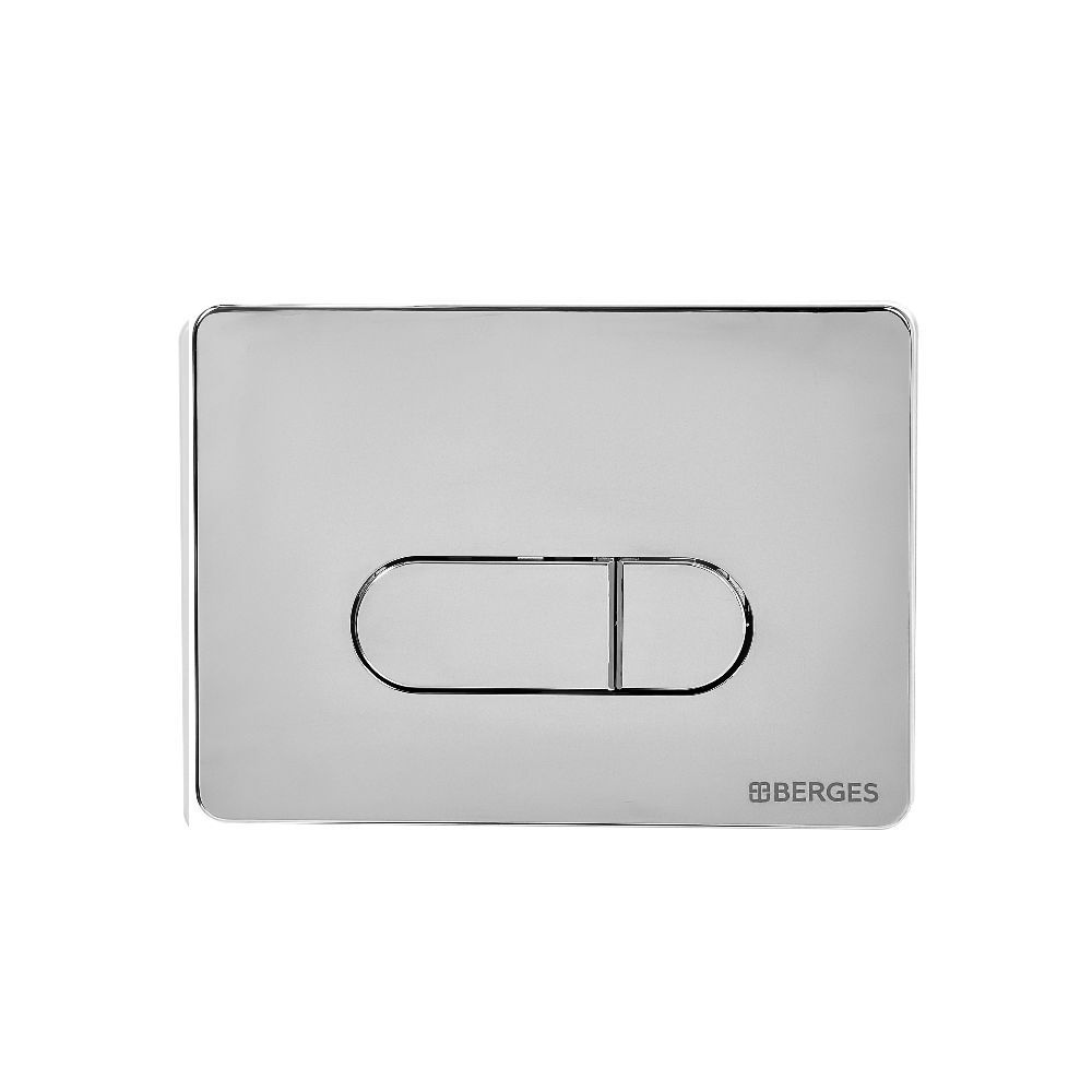 Кнопка BERGES для инсталляции NOVUM D3 040033 хром глянец купить на ...