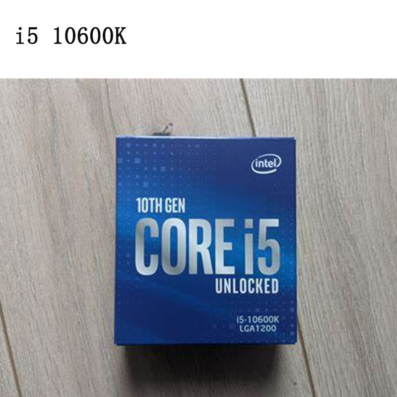 Процессор Intel Core i5 10600k Core i5 10-го поколения, BOX (с кулером ...