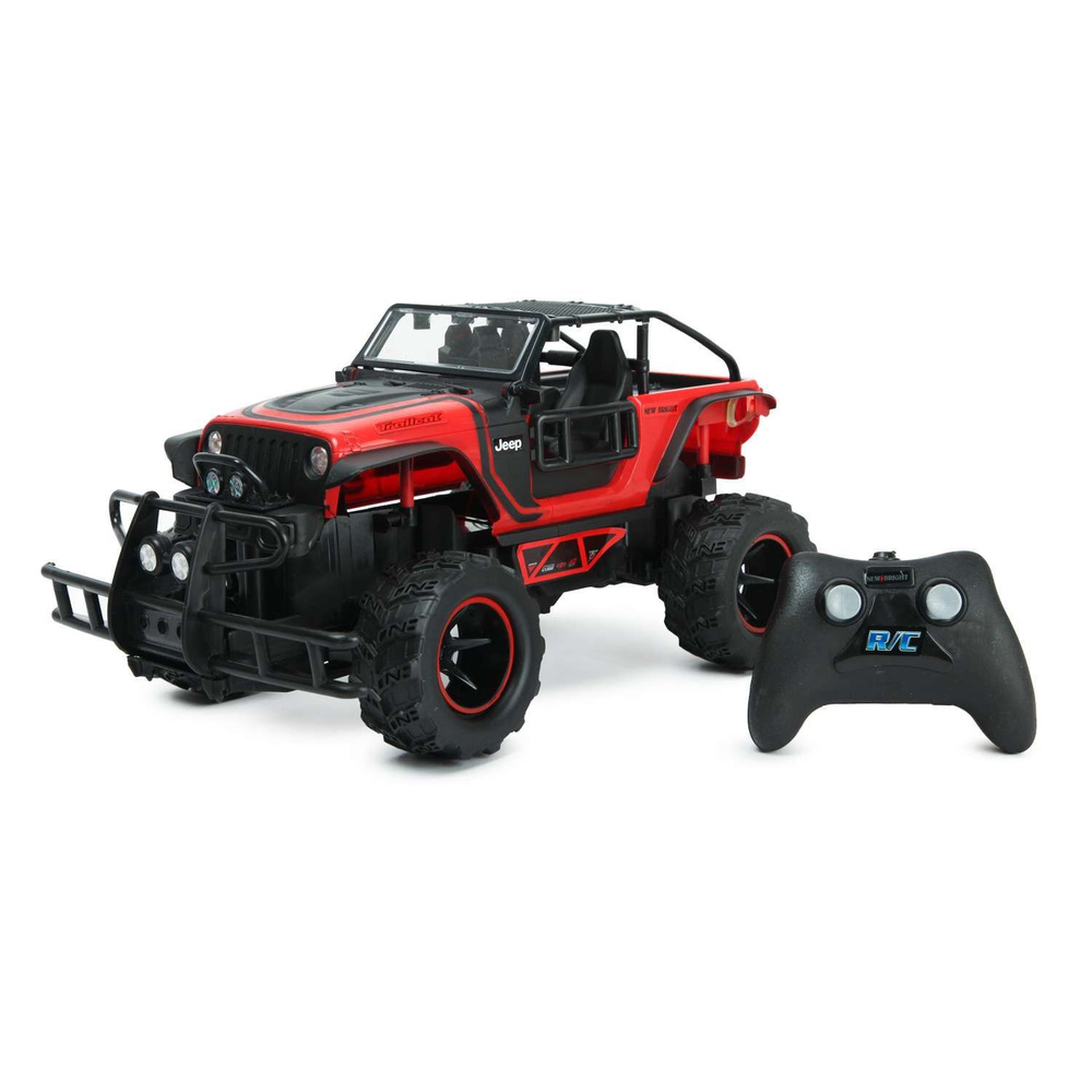 Машина New Bright 1:14 Jeep 61423UL - купить с доставкой по выгодным ценам в интернет-магазине ...