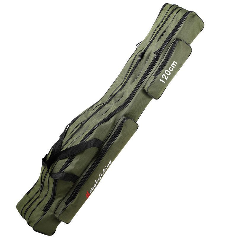 Сумка рыболовная для снастей и аксессуаров, чехол для удочек, 3 отдела ...