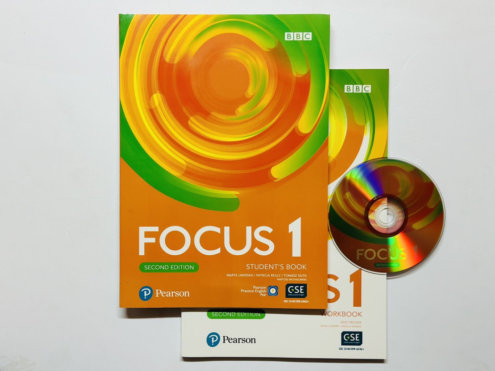 Focus 1 Полный Комплект, Student's Book + Workbook + CD (second edition ...