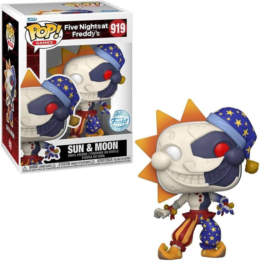 Фигурка Funko Pop Five Nights At Freddys Sun And Moon Фанко Поп Пять