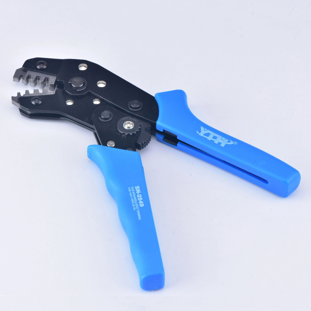 Клещи кримпер SN-2549 для обжима клемм (PH2.0, XH2.54, JST, Molex, D ...