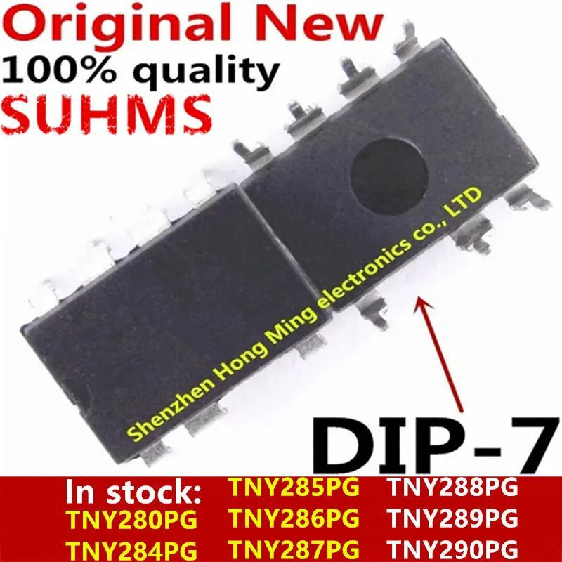 (5 таблеток) 100% новый чипсет TNY289PG DIP - 7 - купить с доставкой по ...