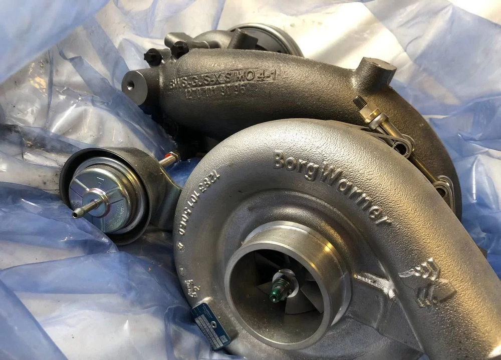 Турбокомпрессор MAN TGA, TGS, TGX, TGM, TGL 51.09101-7327 - Borgwarner ...